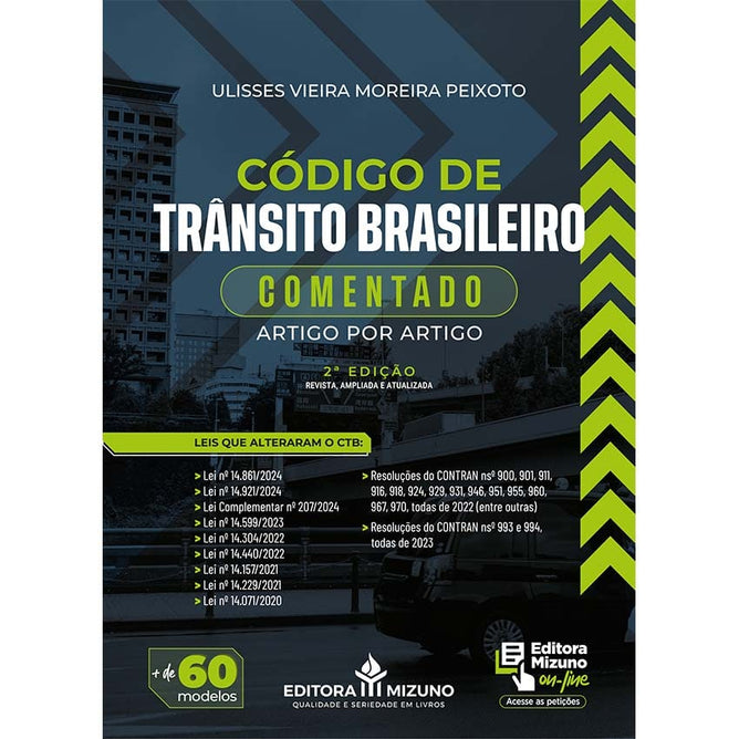 Código de Trânsito Brasileiro Comentado Livro CTB