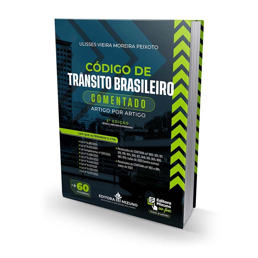 Código de Trânsito Brasileiro Comentado Livro CTB