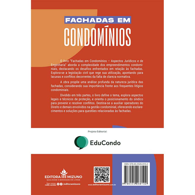Livro Fachadas em Condomínios 2024 | Editora Mizuno
